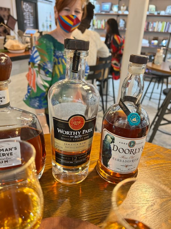 Visit the Rum Room on St. John, USVI Flights of Rum