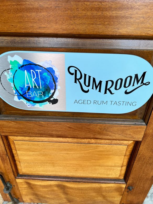 Visit the Rum Room on St. John, USVI Flights of Rum